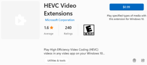 How to Install HEVC Codecs in Windows 11