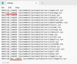How to Enable and Find Windows Boot Log