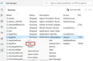 How to Start and Stop Services on Windows 11