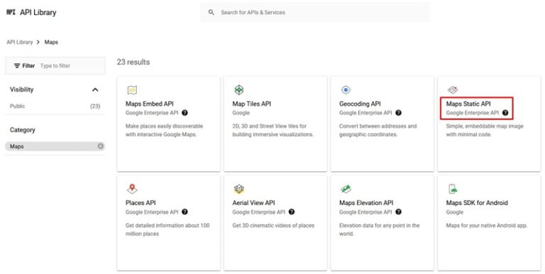 How to Solve Google Maps API Error ApiNotActivatedMapError